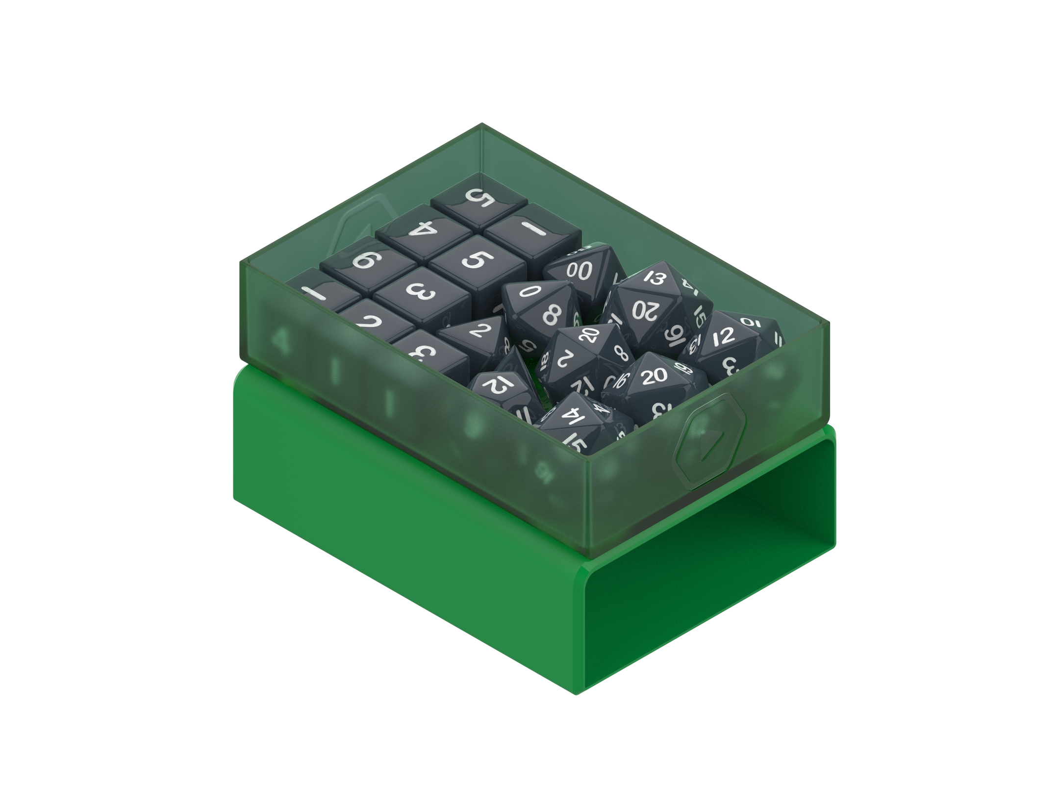 RNG DICEBOX - DRUID GREEN – Heavy Play